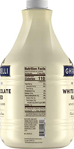 Ghirardelli Sauce, White Chocolate, 89.4-Ounce