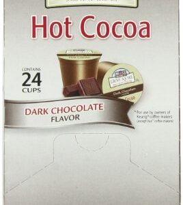 Grove Square Hot Cocoa Pods, Dark Chocolate, Single Serve (Pack of 24) (Packaging May Vary)