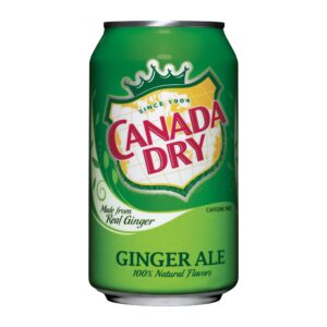 canada dry ginger ale, 12 oz, case of 24 cans