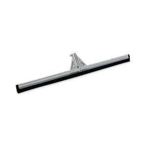 rubbermaid commercial products, heavy-duty floor dual squeegee for concrete/garage/basement floor and commercial/car industry environment, 30" l x 3.25" w x 5.5" h, black (fg9c2900bla)