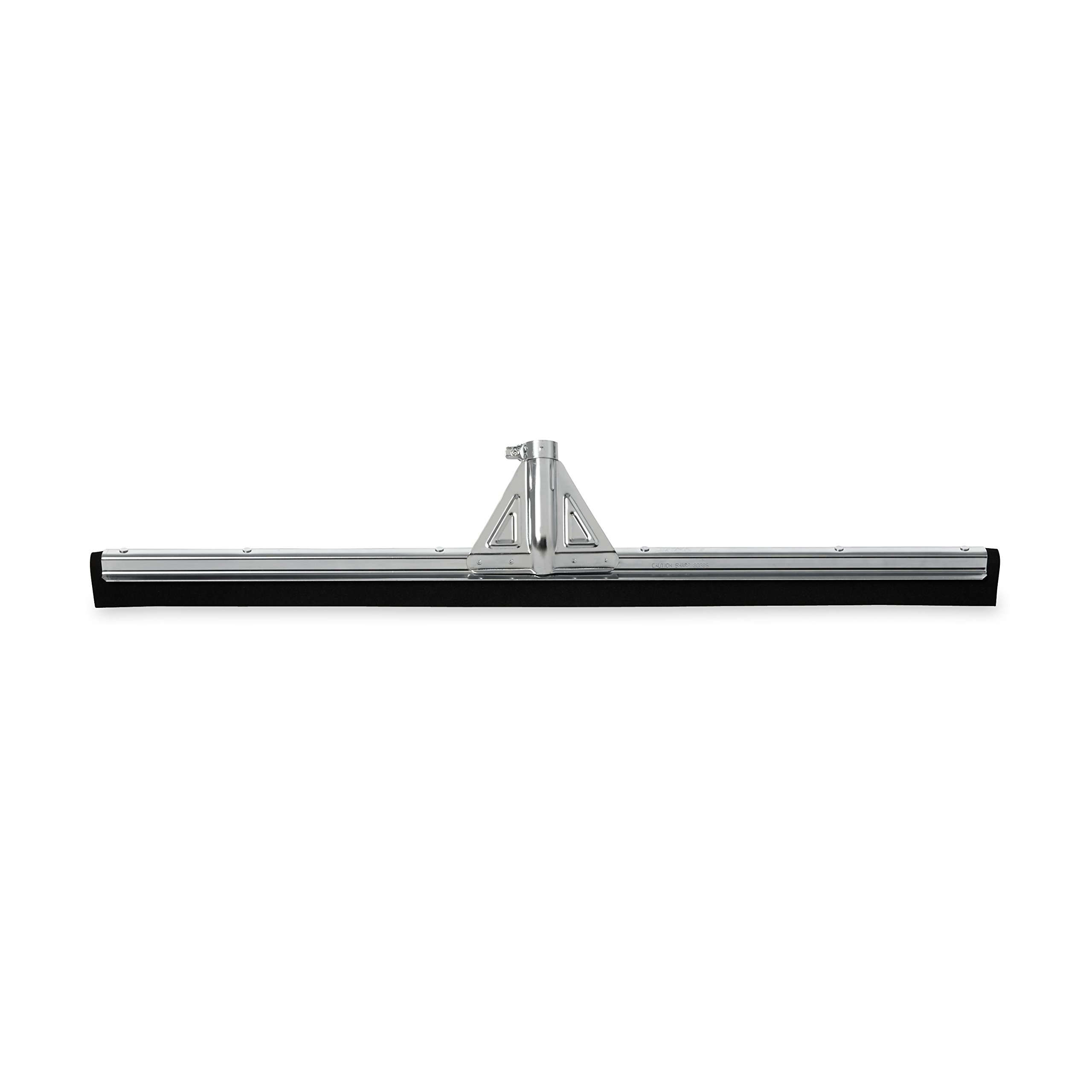 Rubbermaid Commercial Products, Heavy-Duty Floor Dual Squeegee for Concrete/Garage/Basement Floor and Commercial/Car Industry Environment, 30" L X 3.25" W x 5.5" H, Black (FG9C2900BLA)