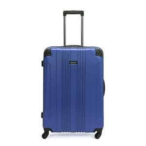 kenneth cole reaction out of bounds lightweight hardshell 4-wheel spinner luggage, cobalt blue, 28-inch checked