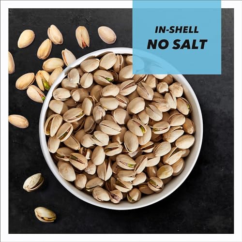 Wonderful Pistachios In Shell, Roasted with No Salt Nuts, 16 Ounce Bag, Protein Snack, On the Go Healthy Snack (16 oz)