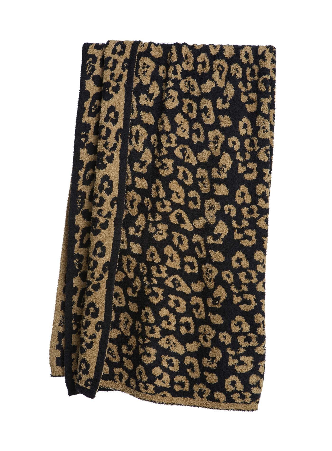 Barefoot Dreams CozyChic Barefoot in The Wild Throw Leopard One Size