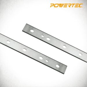 POWERTEC 13 Inch Planer Blades for DeWalt DW735, DW735X Planer, Replacement for DW7352 Planer Knives, Set of 3 (12800)