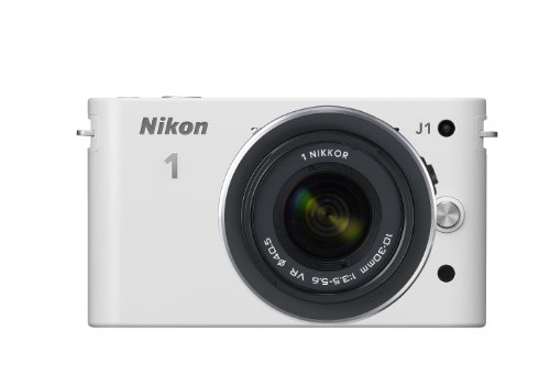 Nikon1 J1 Digital Camera+10-30mm Kit White Nikon1 J1