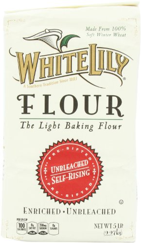 White Lily Unbleached Self Rising Flour, 5-lb bag