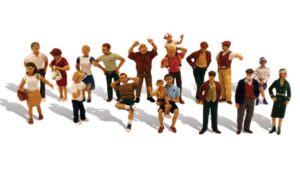 micro-mark woodland scenics® 16 people - ho scale