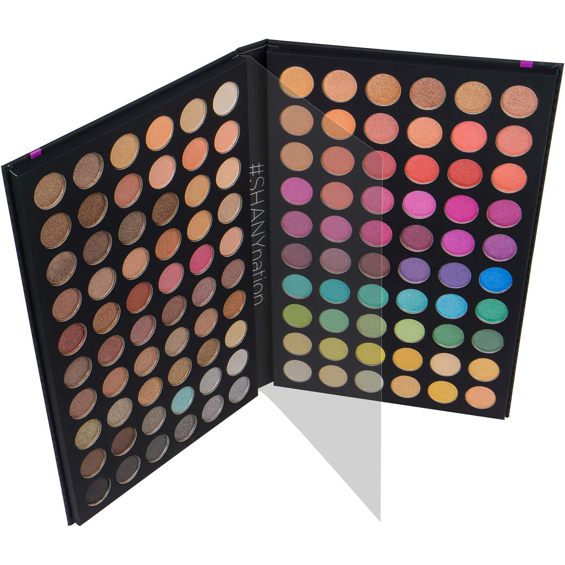 SHANY Ultimate Fusion - 120 Color Highly Pigmented Makeup Palette Long Lasting Blendable Natural Colors Eye shadow Palette Natural Nude and Neon Combination