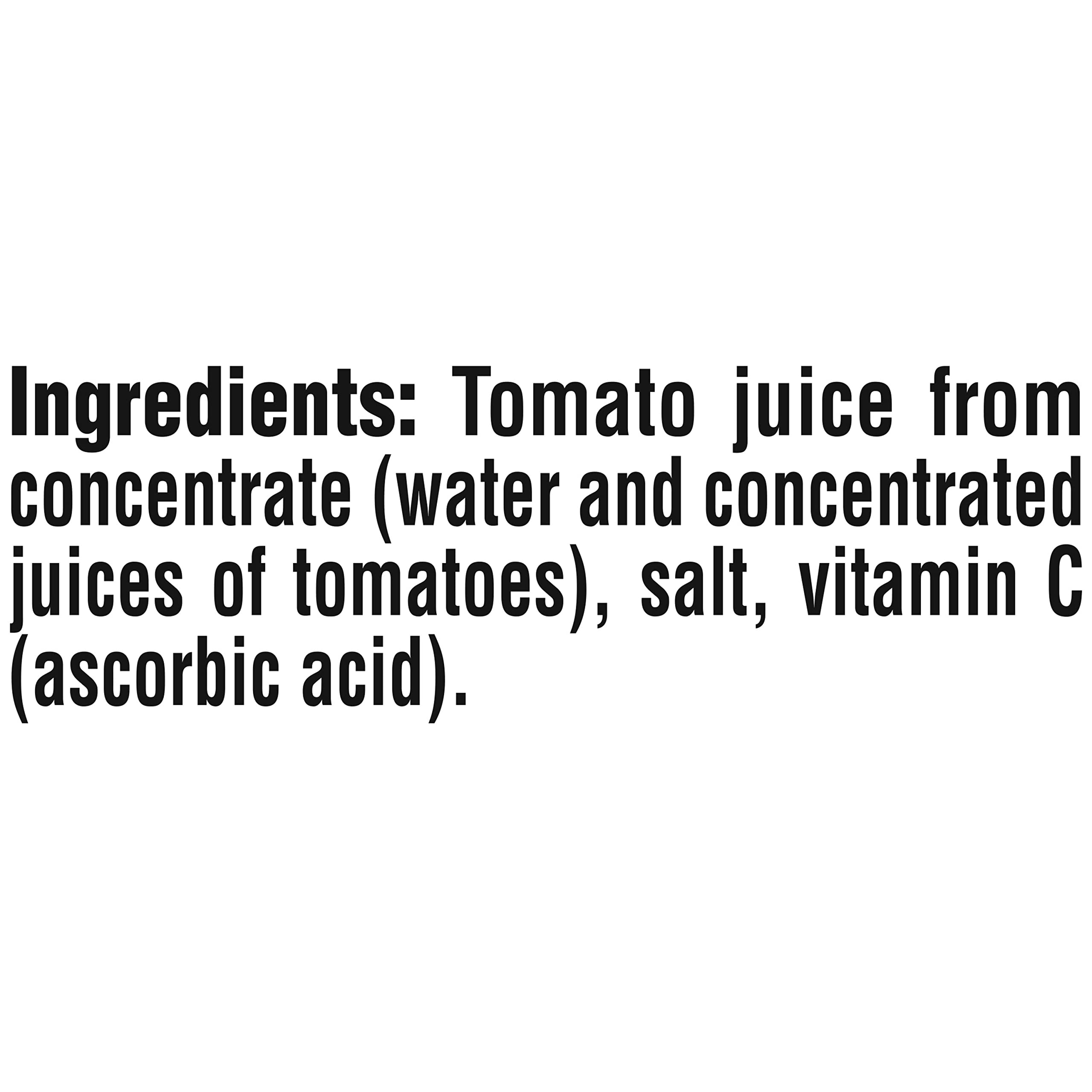 Campbell's Tomato Juice, 100% Tomato Juice, 11.5 oz Can (Pack of 24)