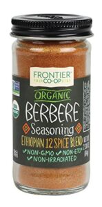 frontier organic seasoning, berbere, 2.3 ounce