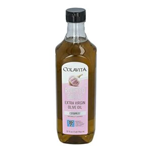 Colavita All Natural Roasted Garlic Extra Virgin Olive Oil 32oz Plastic