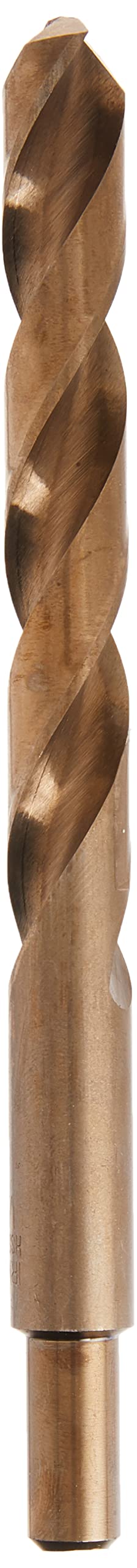 Irwin Tools IRWIN Drill Bit, Cobalt Alloy Steel, Reduced Shank, 1/2-Inch x 6-Inch (3016032)