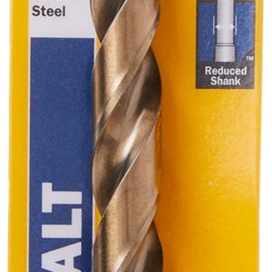 Irwin Tools IRWIN Drill Bit, Cobalt Alloy Steel, Reduced Shank, 1/2-Inch x 6-Inch (3016032)