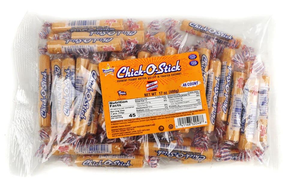 Chick-O-Stick Bag, 48 Wrapped Sticks