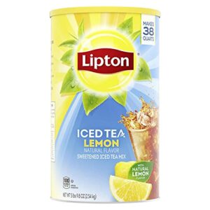 Lipton Iced Tea Mix, Lemon 38 qt