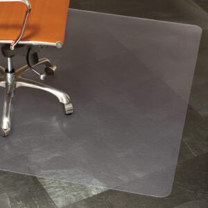 ES Robbins Everlife 60" x 96" Multitask Series Hard Floor Rectangle Chairmat, Clear, Model:132831