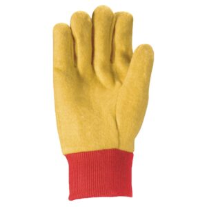 Wells Lamont Polyester and Cotton Handy Andy Gloves, Standard Weight | Perfect for Farming, Gardening, Yard Work, Machine Work & More | Extra Large, Bulk 12-pack (412XL), Gold