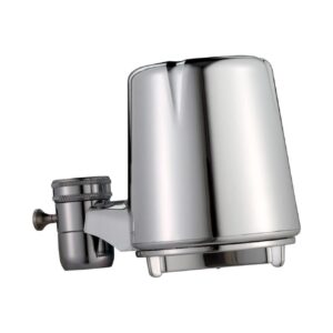 culligan fm-25 faucet-mount advanced water filtration system, 200 gallon, chrome