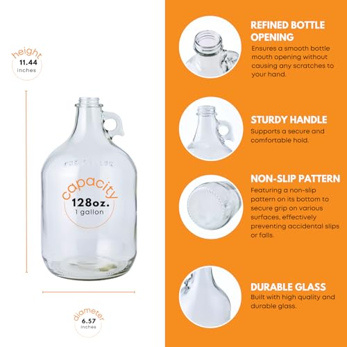 1 Gallon glass Jug