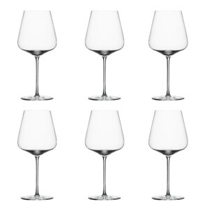 zalto denk'art bordeaux wine glass hand-blown crystal | boxed set of 6