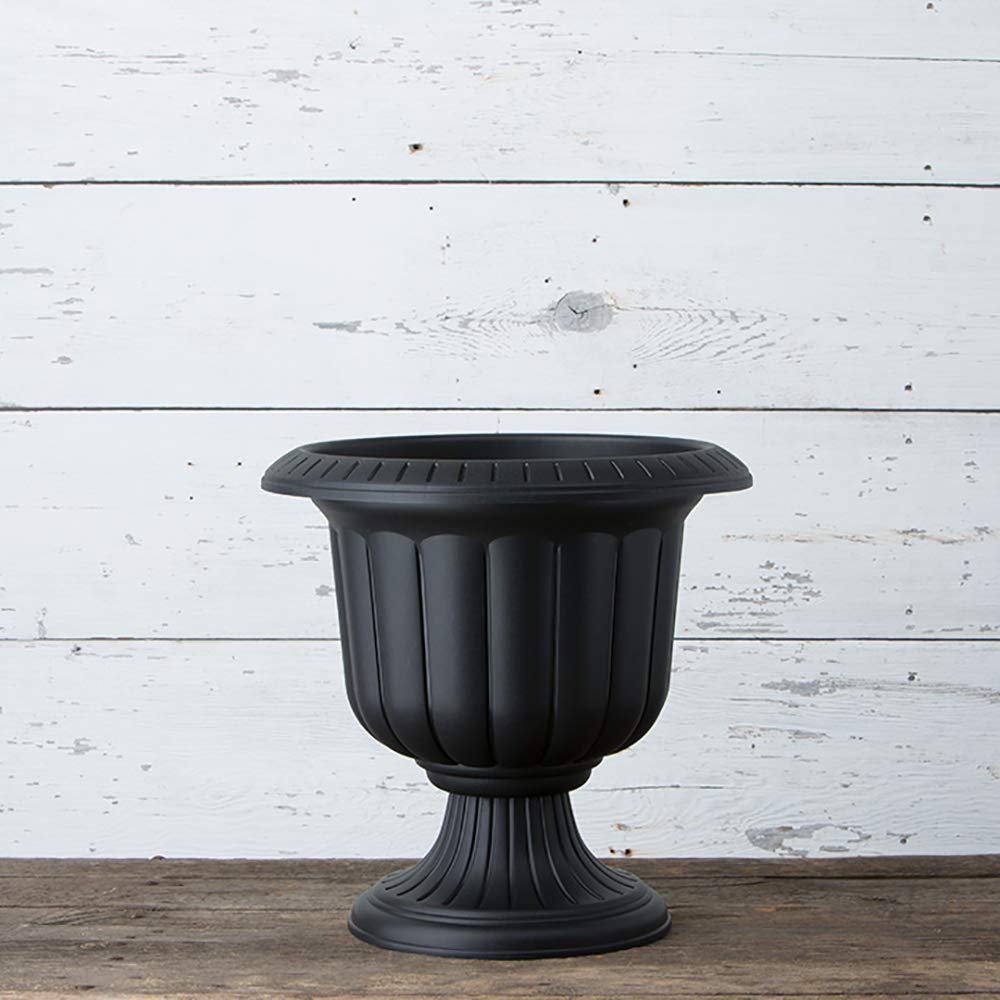 Novelty 38198.03 Classic Urn Planter, Black, 19 Inch