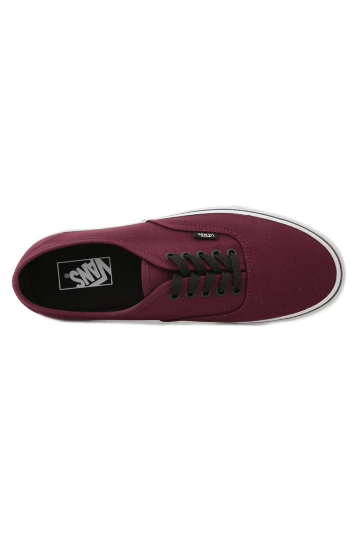 Vans Unisex Authentic Skate Shoe, Port Royale/Black, Size 9.5 Mens/11 Womens