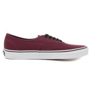 Vans Unisex Authentic Skate Shoe, Port Royale/Black, Size 9.5 Mens/11 Womens