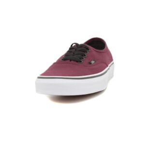 Vans Unisex Authentic Skate Shoe, Port Royale/Black, Size 9.5 Mens/11 Womens