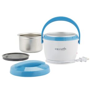 Crock-Pot Lunch Crock Food Warmer, Blue 7.75 x 7.75 x 6 inches