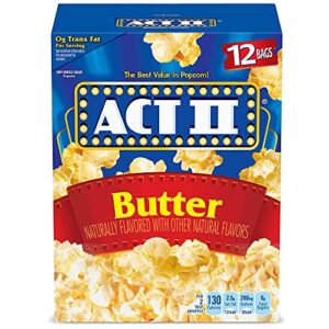 act ii butter popcorn, 2.75 ounce (12 count)