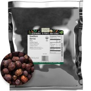 frontier organic hawthorn berries, 16 oz