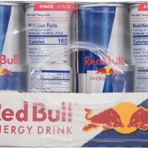 Red Bull Energy Drink, 12 Fl Oz, 24 Cans (6 Packs of 4)