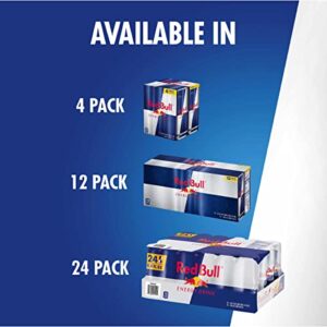 Red Bull Energy Drink, 12 Fl Oz, 24 Cans (6 Packs of 4)