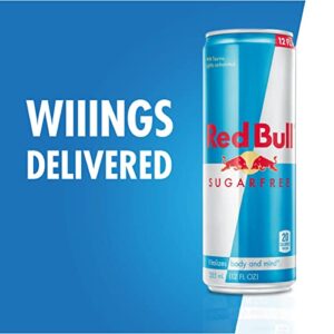 Red Bull Sugar Free Energy Drink, 12 Fl Oz, 24 Cans (6 Packs of 4)