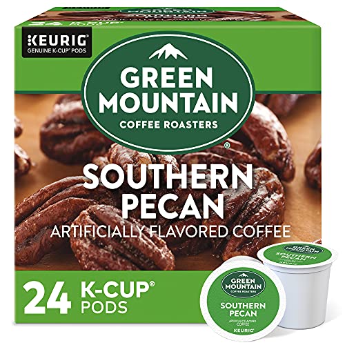 Green Mountain Coffee Roasters Southern Pecan, Single-Serve Keurig K-Cup Pods, Flavored Light Roast, 24 Count