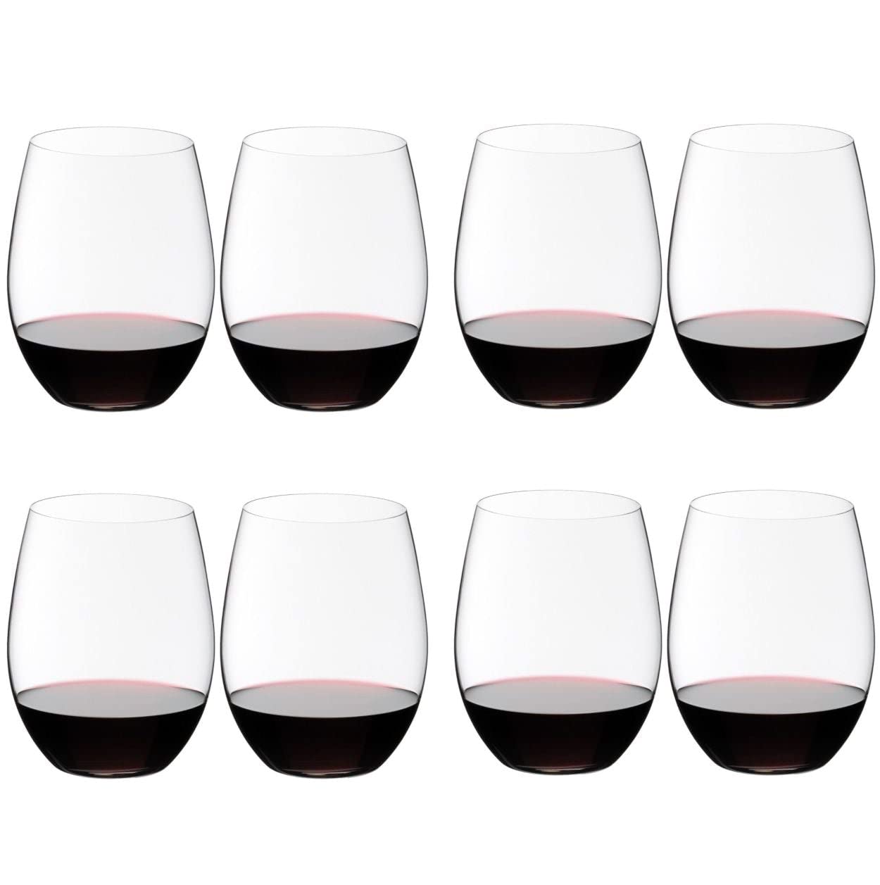 Riedel O Crystal Cabernet/Merlot Wine Glass, Set of 8