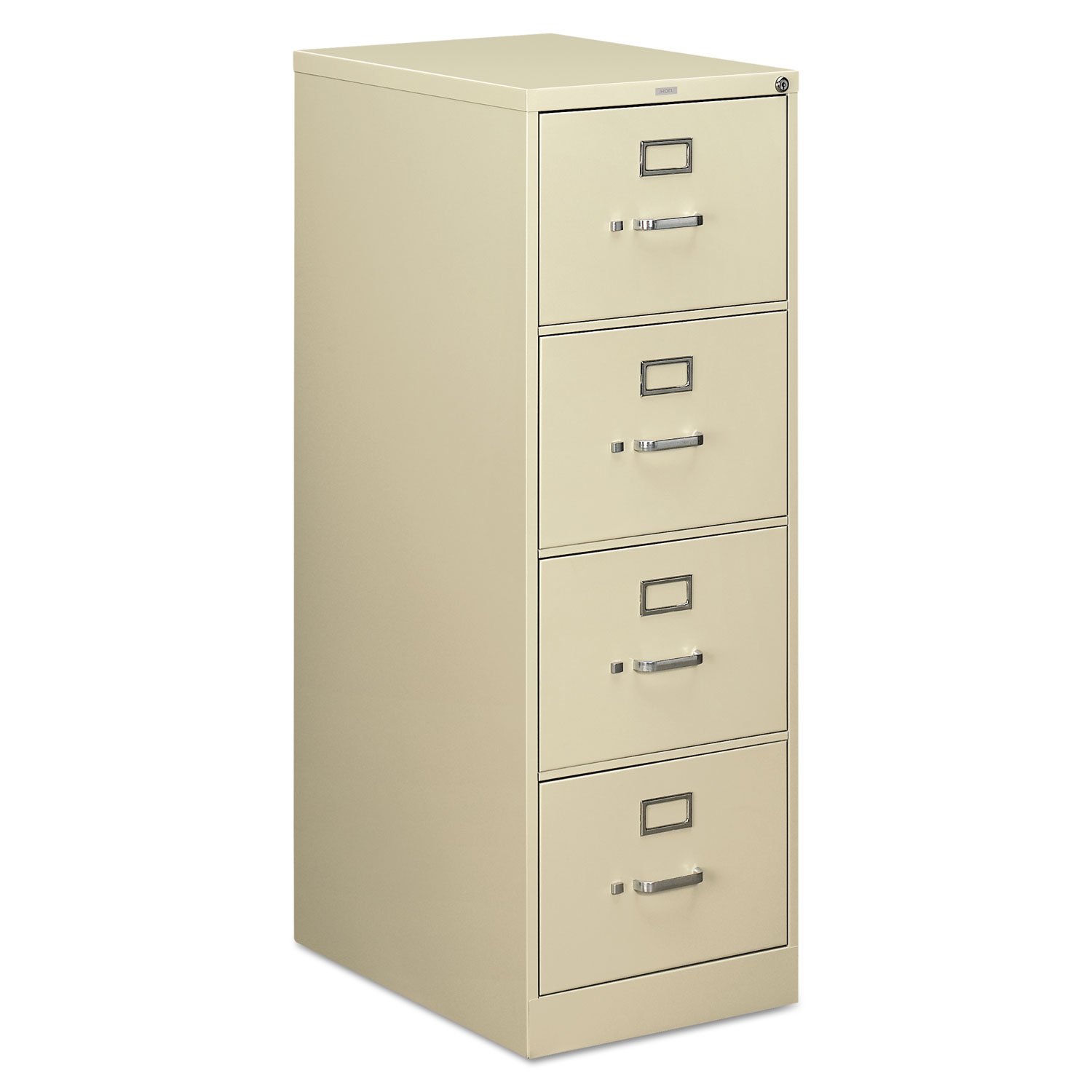 HON 514CPL 510 Series Four-Drawer Full-Suspension File, Legal, 52h x25d, Putty