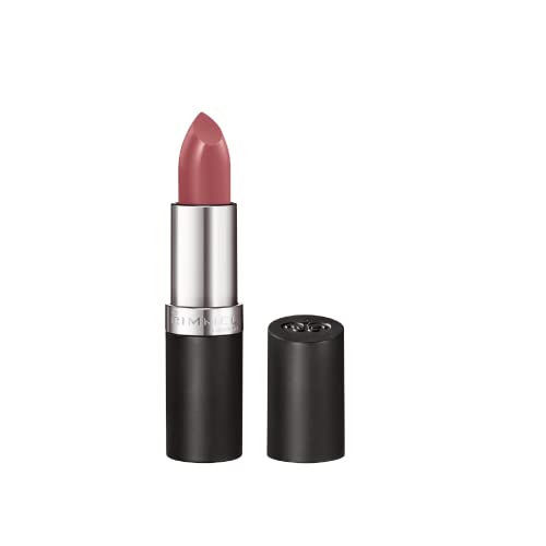 Rimmel Lasting Finish Lipstick by Kate - Up to 8 Hours of Intense Lip Color with Color Protect Technology and Exclusive Black Diamond Complex - 008, .14oz