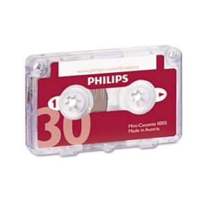 philips lfh0005 - mini cassettes 30 minute pk10