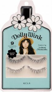 dolly wink koji false eyelashes #9 natural dolly