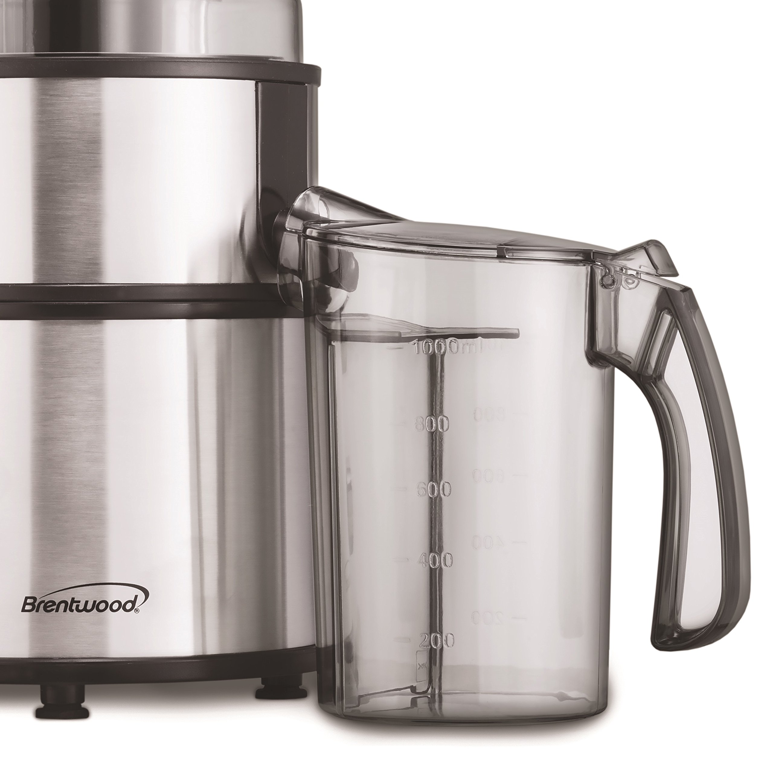 Brentwood JC-500 2-Speed 700w Juice Extractor with Graduated Jar, Stainless Steel