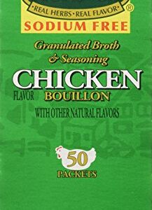 Herb-ox Hormel Herb Ox Chicken Bouillon Sodium Free 50 Packets