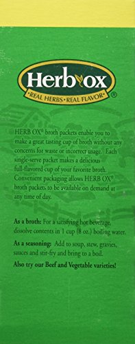 Herb-ox Hormel Herb Ox Chicken Bouillon Sodium Free 50 Packets