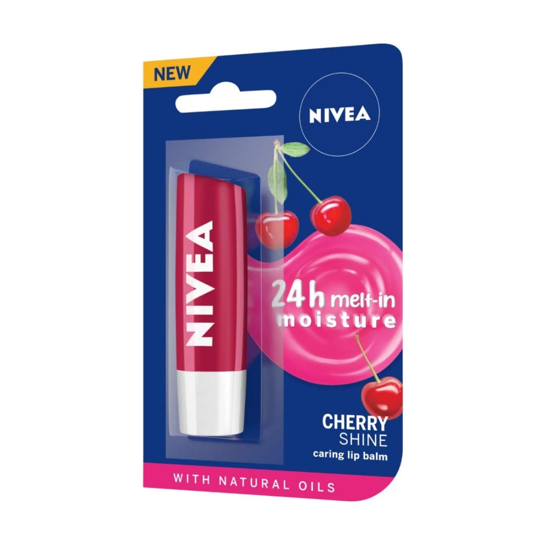 Nivea Lip Care Fruity Shine Cherry, 4.8gm