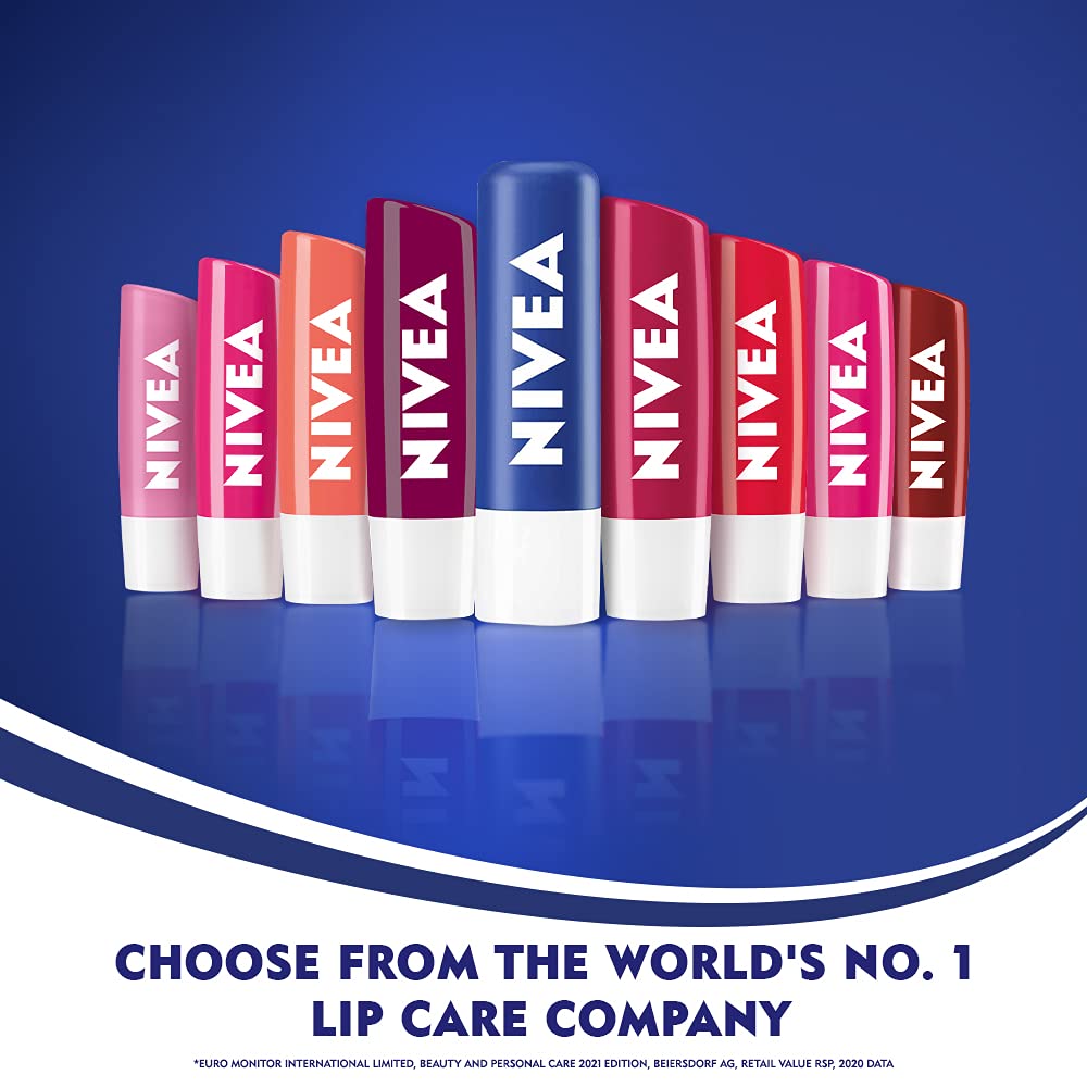 Nivea Lip Care Fruity Shine Cherry, 4.8gm