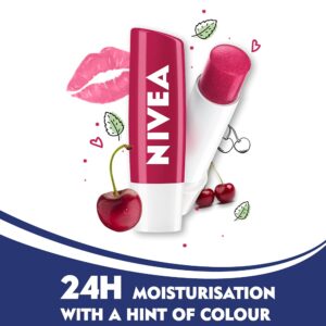 Nivea Lip Care Fruity Shine Cherry, 4.8gm