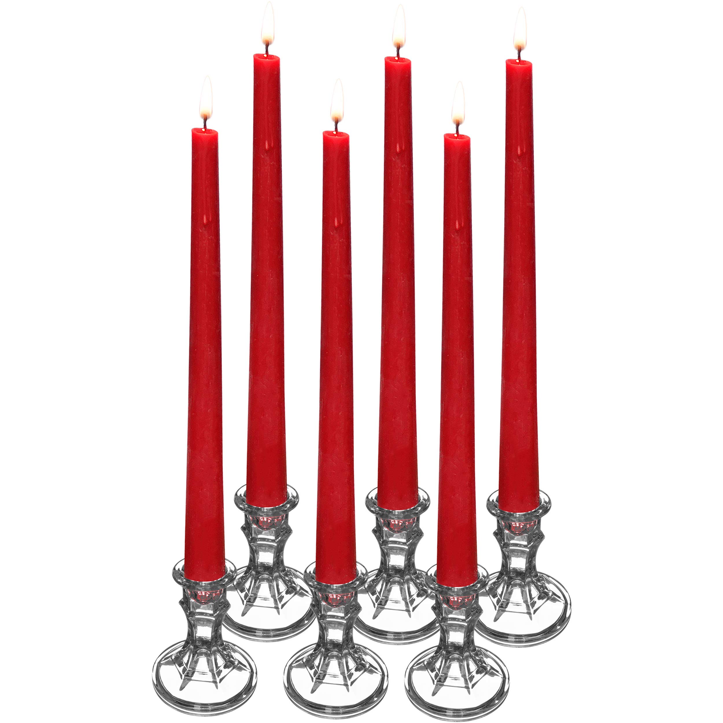 4" Candlestick Holders - Stems/Base For Redneck Wine Glass - 6 Pack CS-6pk