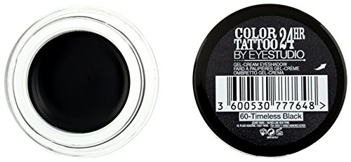 Maybelline Colour Tattoo 24 Hour Eye Shadow, Timeless Black Number 60