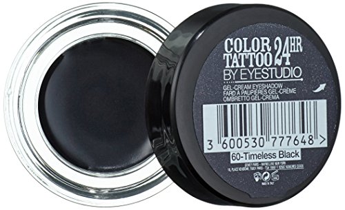 Maybelline Colour Tattoo 24 Hour Eye Shadow, Timeless Black Number 60